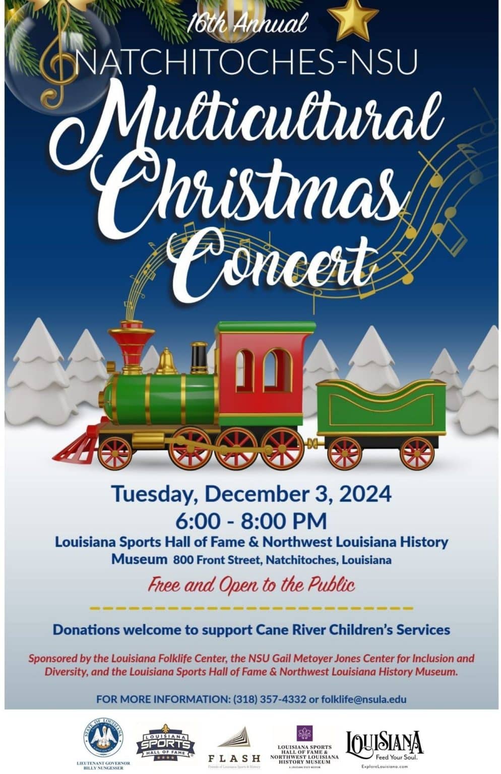 Natchitoches Multicultural Christmas Concert - Natchitoches Visitors Bureau